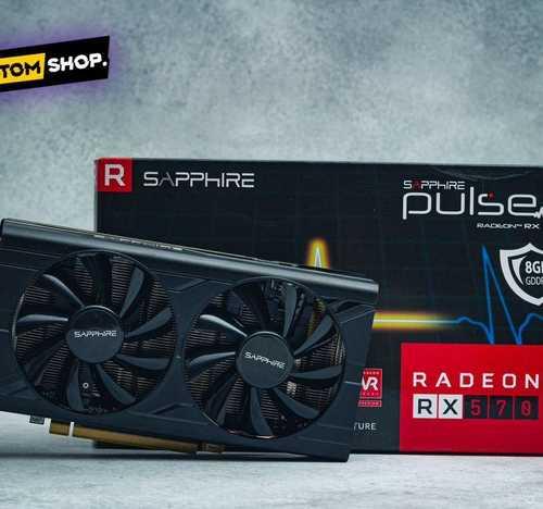 Видеокарта Sapphire RX 570 Pulse Dual-X 8Gb