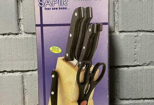 Набор кухонных ножей с подставкой Sapir