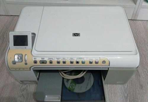 Цветной мфу принтер сканер HP C5283