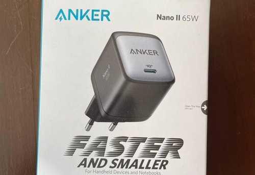 Быстрая зарядка Anker Nano 2 65W