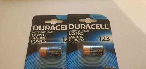 Батарейка Duracell CR123 Ultra 3V