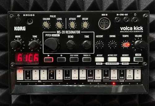 Korg volca kick. Аналоговый синтезатор кика/баса