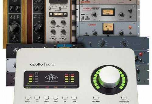 Universal Audio Apollo Solo USB Heritage Ed новая