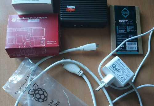 Raspberry Pi 4 Model B 4Gb полный комплект