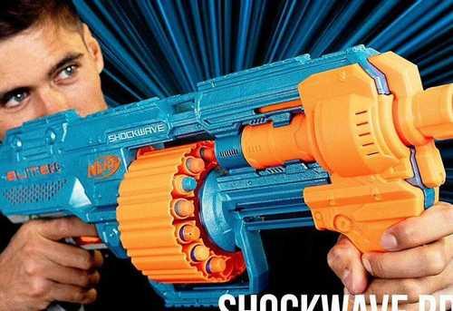 Бластер Nerf Elite 2.0 Shockwawe RD-15 E9527