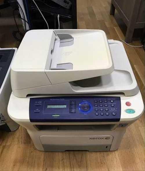 Лазерное мфу принтер копир Xerox Work Centre 3220