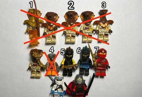 Lego Ninjago minifigures