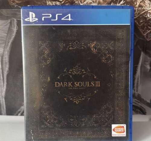 Диск Dark souls 3для ps4