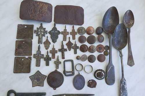 Старинные предметы вещи раскопка,Царская Россия
