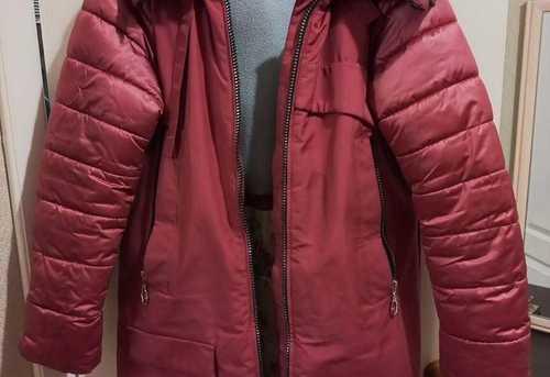 Куртка зимняя двойной синтепон 152см