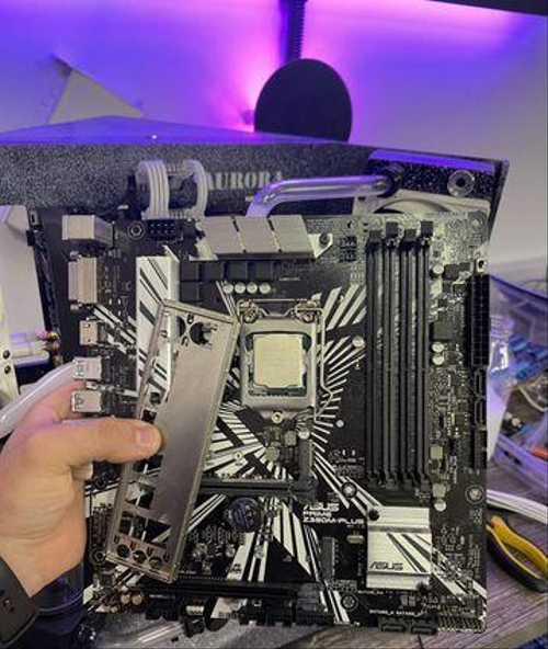 Комплект i7-8700 и asus Z390m prime