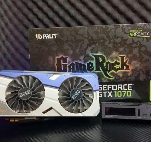 Gtx 1070 8gb Palit Game Rock c G-Panel