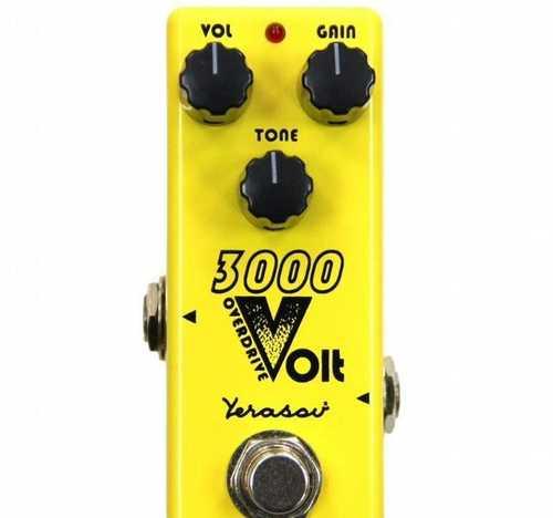 Педаль эффектов yerasov 3000 Volt mini Overdrive