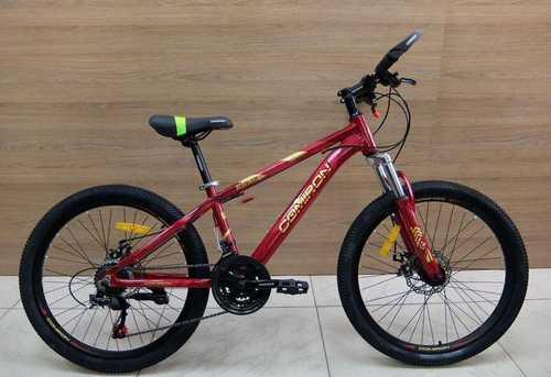 Подростковый велосипед Красный новый