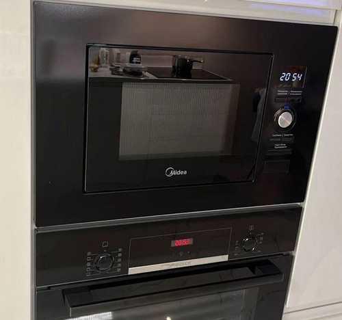 Midea ag820bju bl встраиваемая микроволновая печь