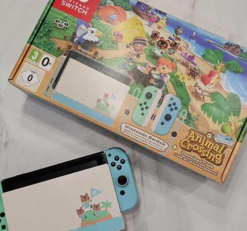 Nintendo Switch Animal Crossing Edition