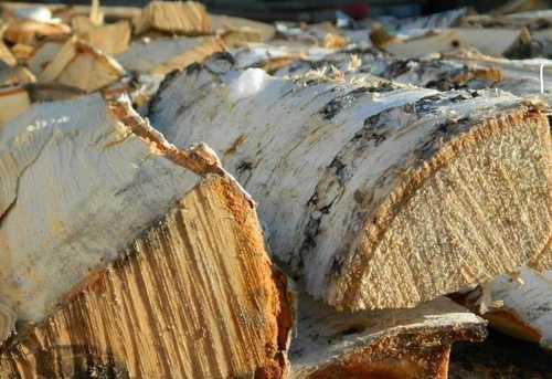 Дрова березовые колотые