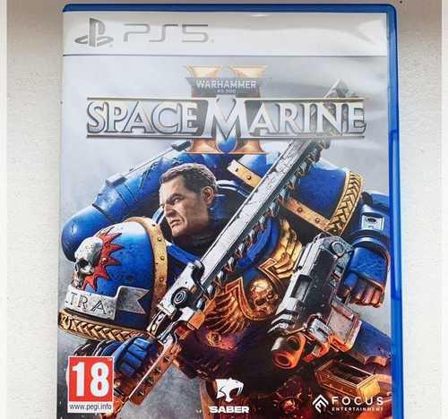 Warhammer 40000 space marine 2 ps5 диск