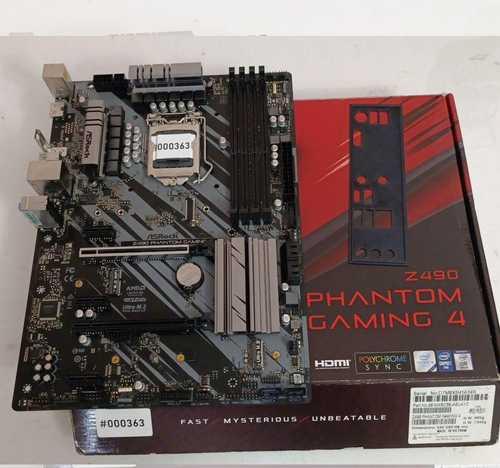 Asrock Z490 phantom gaming 4 LGA1200 DDR4