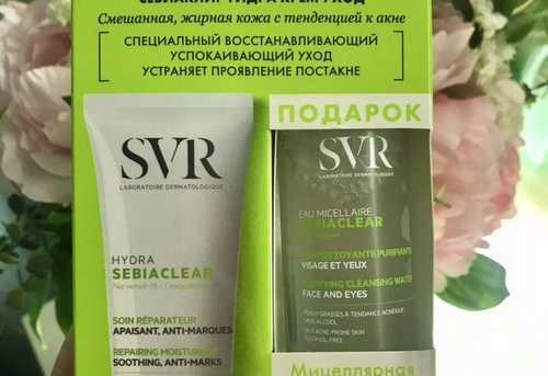 Крем SVR Sebiaclear hydra + мицелярная вода свр