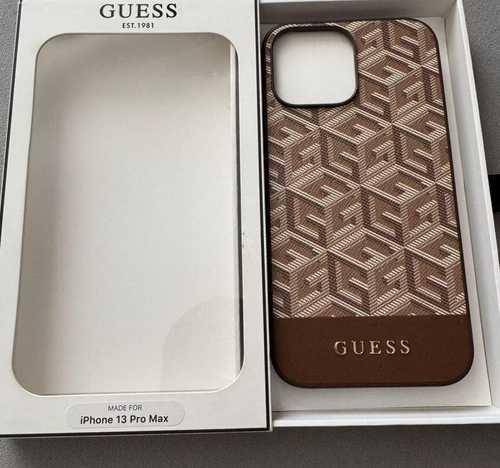 Оригинальный чехол на iPhone 13 pro max Guess