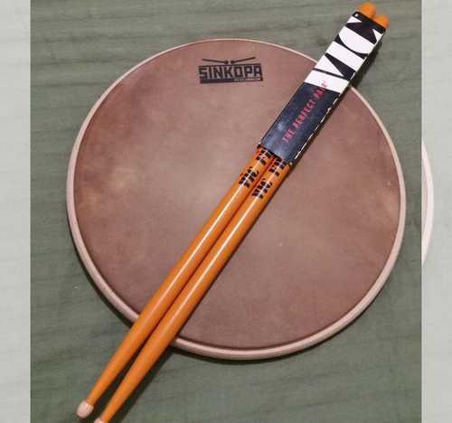 Пэд Sinkopa+палки Vic Firth