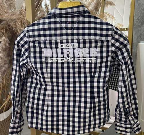 Tommy hilfiger рубашка для мальчика 116