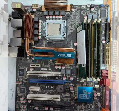 Материнская плата LGA775 asus P5Q-E