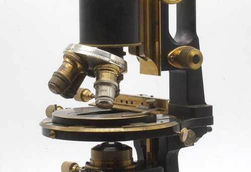 Микроскоп Carl Zeiss Jena начала 20-го века