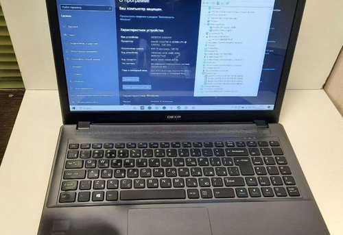 Ноутбук dexp w650sf