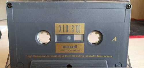Аудиокассета Maxell xlii-S 100 Б/У