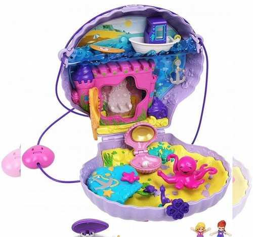 Новый набор Polly pocket Морская ракушка