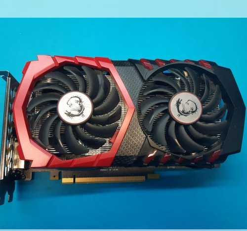 Видеокарта MSI GTX 1050TI Gaming X 4gb