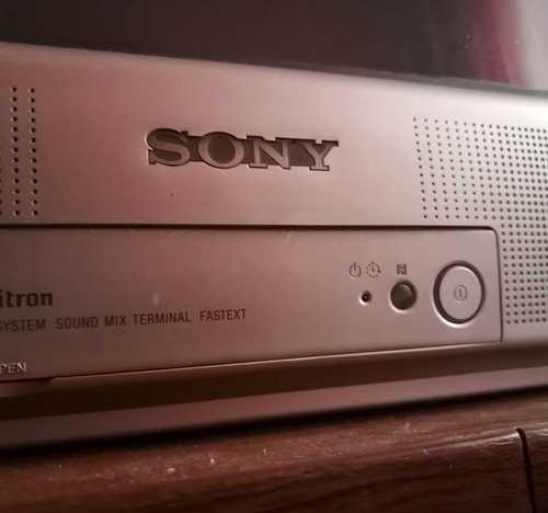 Телевизор sony trinitron