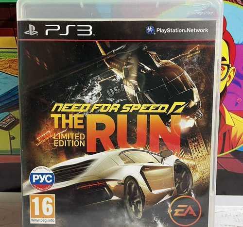 Need for Speed The Run Limited edition (Рус) PS3