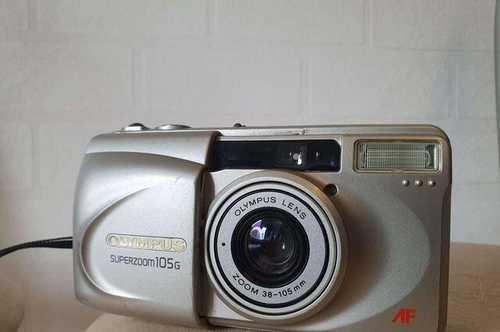 Olimpus superzoom 105G Плёночный фотоаппарат