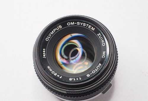 Объектив Olympus OM System Zuiko MC 50mm f1.8