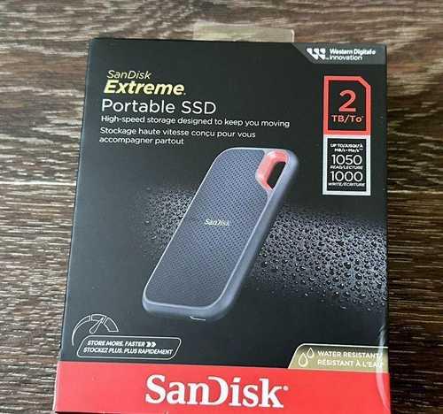 Внешний SSD SanDisk Extreme Portable SSD V2 2Tb