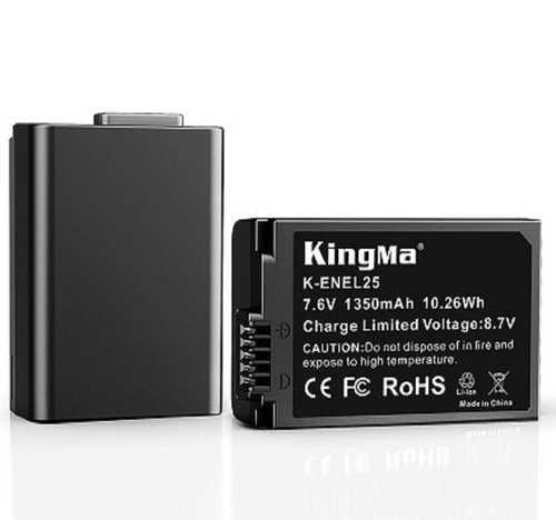 Аккумулятор KingMa EN-EL25 (1350 mAh) + кейс