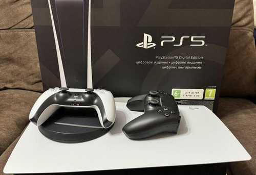 Sony PlayStation 5 Digital + DualSence черный