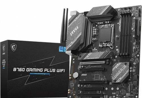 Комплект MSI b760 gaming plus wifi + i5 12600kf+32