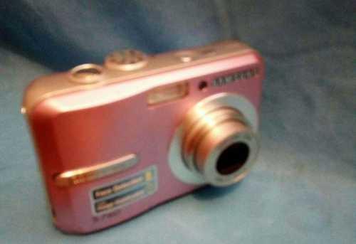 Компактный фотоаппарат Samsung Розовый