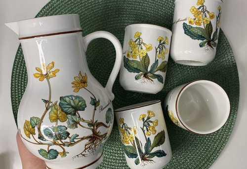 Villeroy&Boch Botanica Набор кувшин и 4 стакана