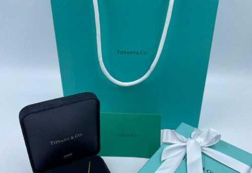 Двойная подвеска в форме сердца Tiffany