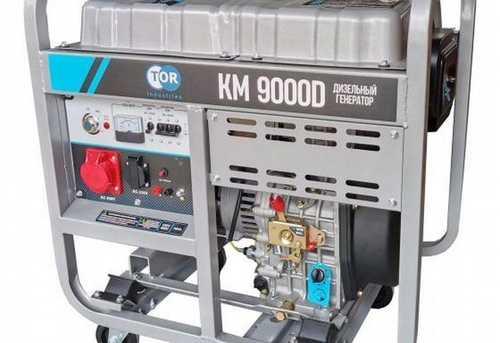 Дизельный генератор TOR KM9000D кнопка запуска