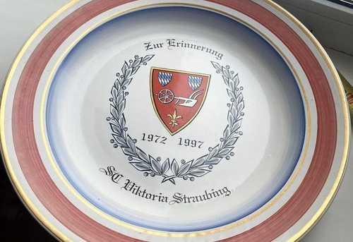 Декоративная настенная тарелка Германия