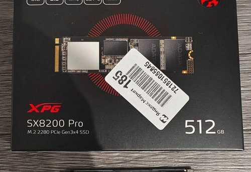 Накопитель M.2 SSD Adata XPG SX8200 Pro 512Gb