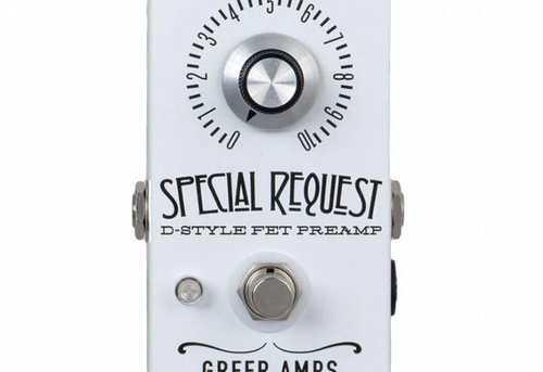 Greer Amps Special Request D-Style FET. (Новый)