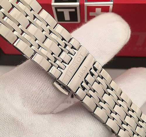 Стальной браслет часов Tissot Carson Powermatic 80