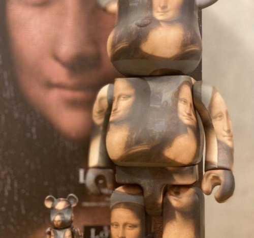 Bearbrick Мишка Mona Lisa